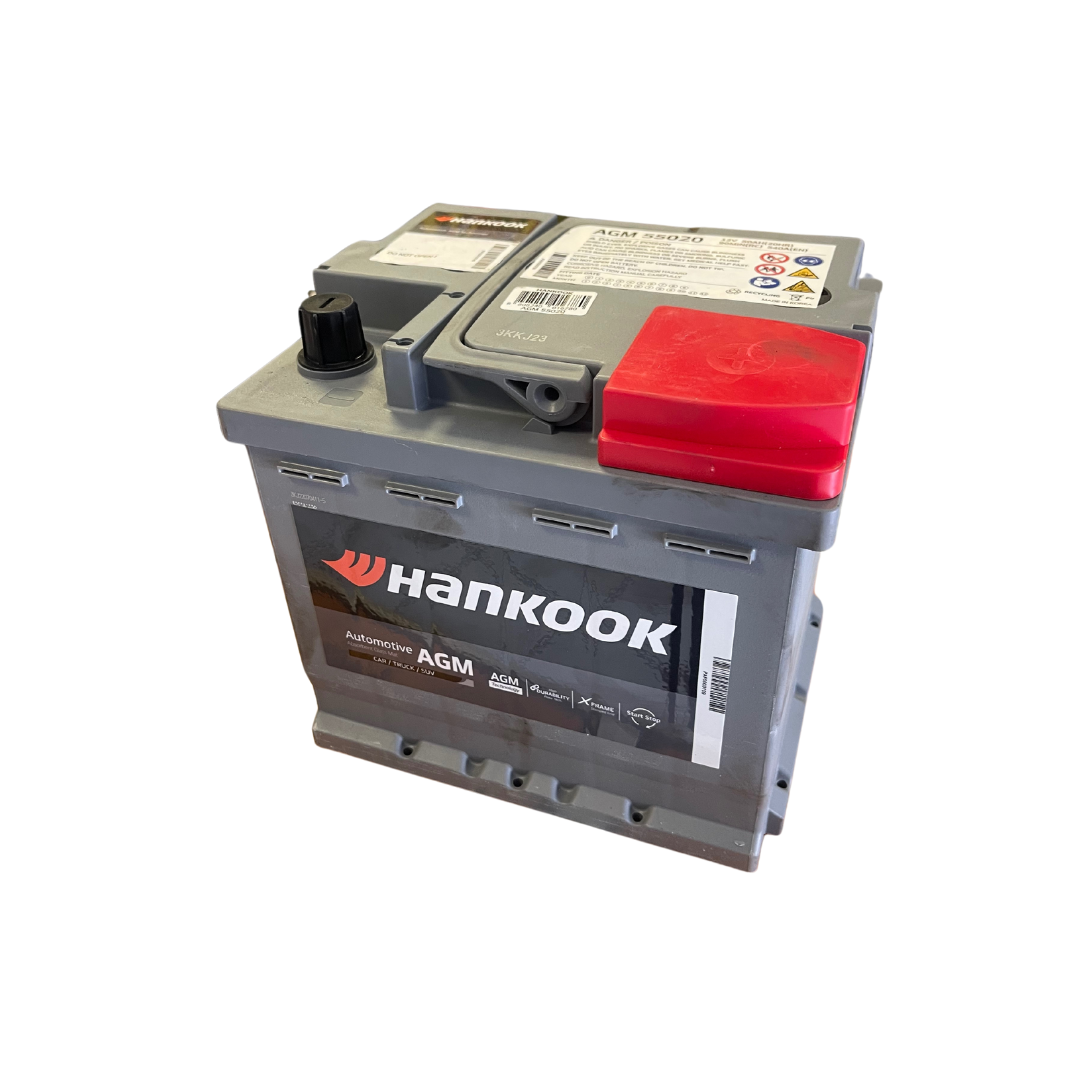 Batterie Hankook AGM 12V 50Ah 540A Start and Stop pour voiture moderne ...